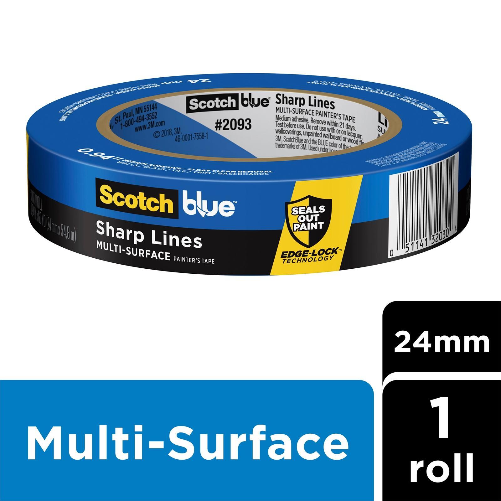 ScotchBlue 24mm x 55m Sharp Lines Multi Surface Painter s Masking Tape 24mm Bunnings Australia