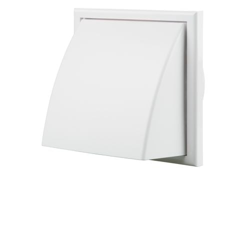 Blauberg 125mm White Weatherproof Exterior Wall Cowl - Bunnings Australia