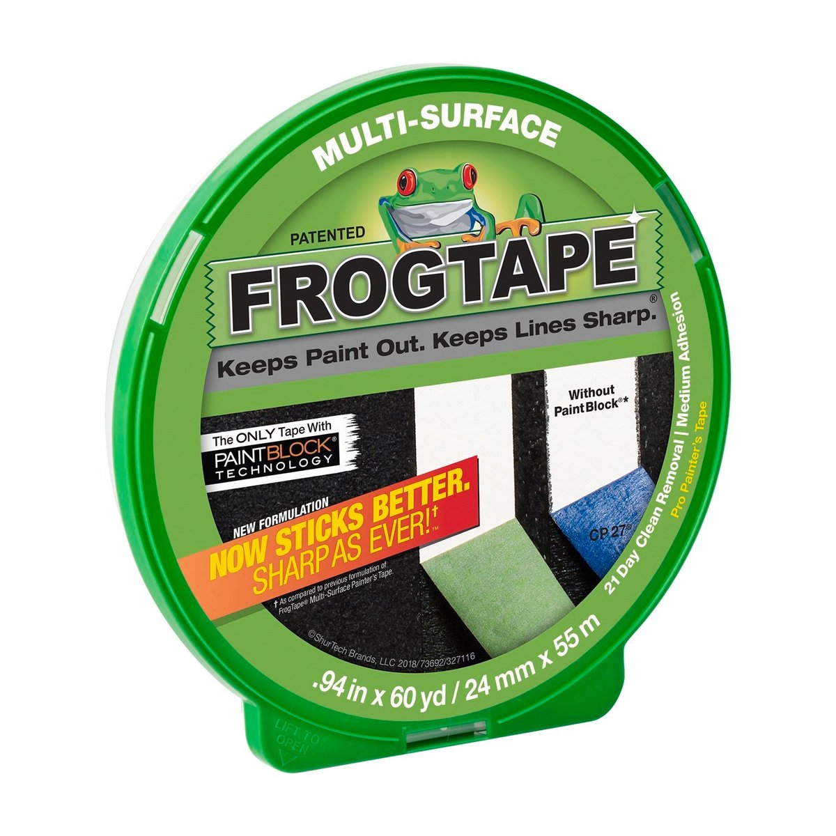 Frog Tape 24mm x 55m Multi Surface Masking Tape - 24mm - Bunnings Australia