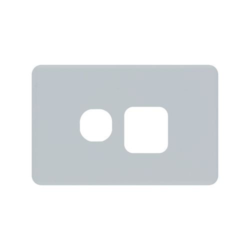 Deta S-Line Soft Grey Single Power Point Cover Plate - Bunnings Australia