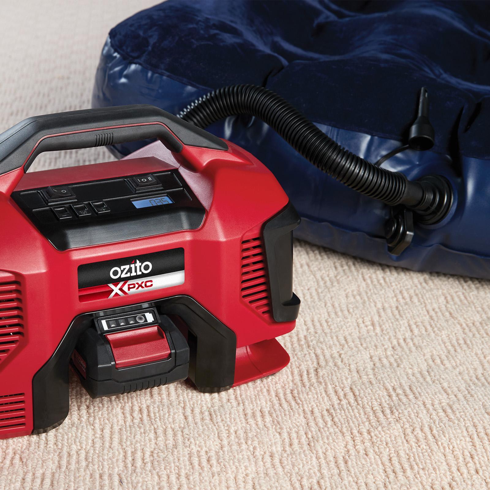 Ozito PXC 18V Cordless Inflator Deflator Skin Only Bunnings Australia