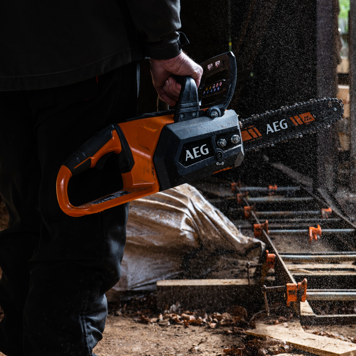 Aeg electric chainsaw store