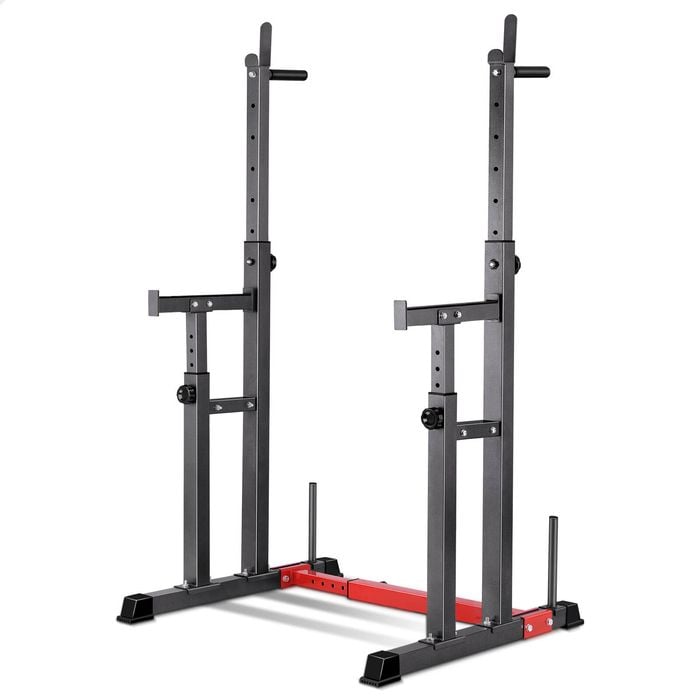 BLACK LORD Weight Bench Squat Rack - Bunnings Australia