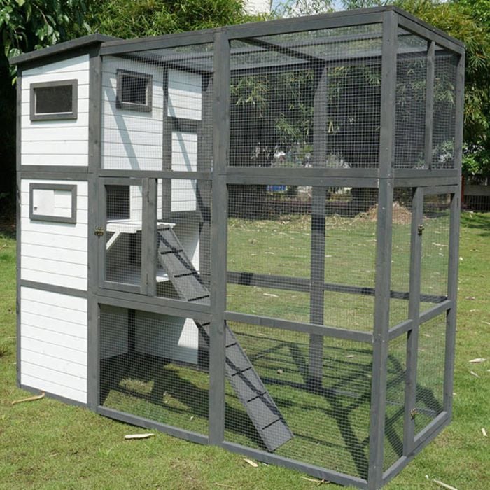 Hamilton Outdoor Cat Enclosure - Bunnings Australia