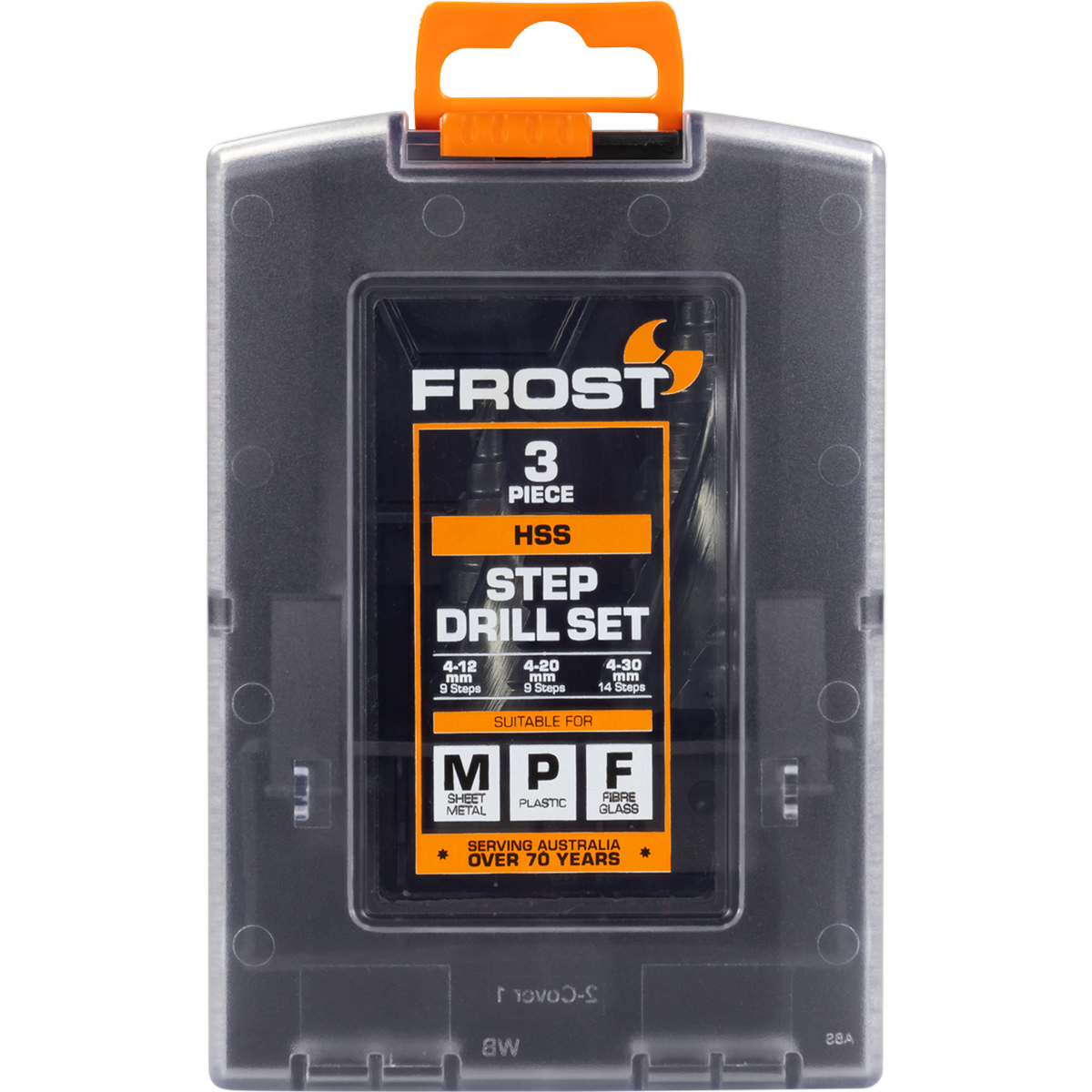 Frost 3 Piece HSS Step Drill Set Bunnings Australia