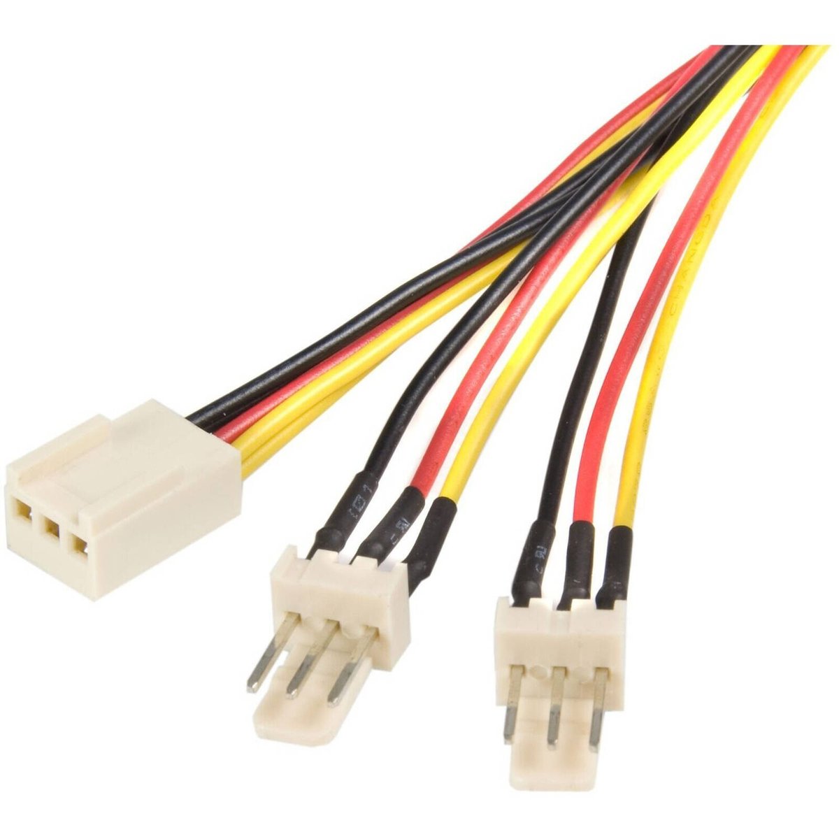 StarTech.com TX3SPLIT12 Splitter Cord - 30.48 cm - Connect two 3-pin ...