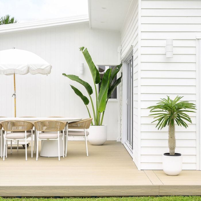 Ekodeck 137 x 23mm 5.4m Backbeach Designer Edge Board Composite Decking ...