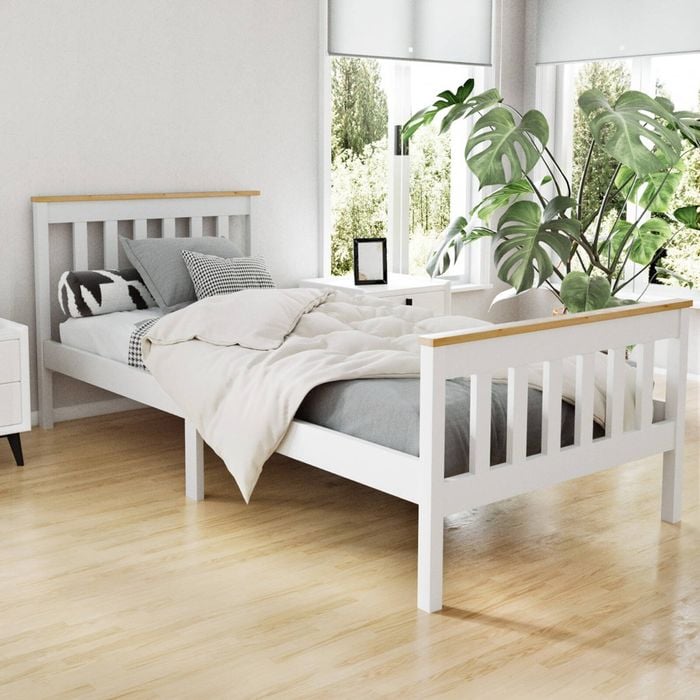 Artiss wooden bed frame single store