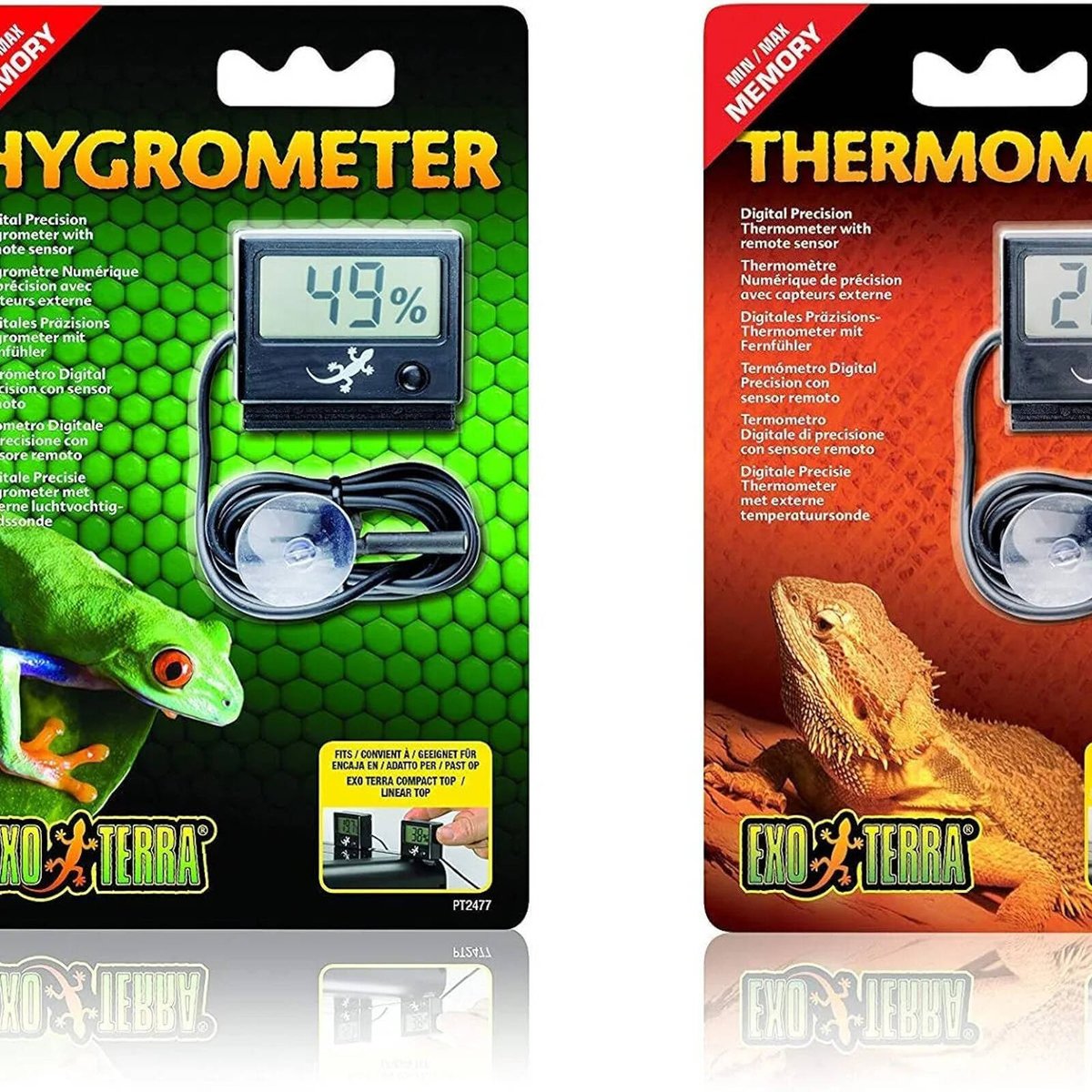 Exo Terra Combo Thermometer/Hygrometer - Bunnings Australia
