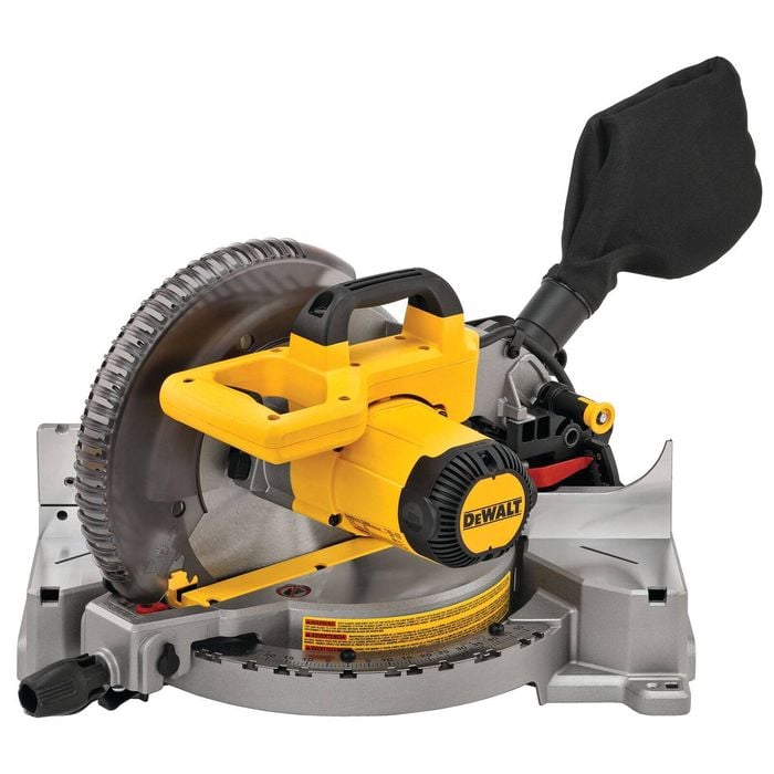 DeWALT 254mm 10 1600W Fixed Head Compound Mitre Saw DWS713 XE Bunnings Australia