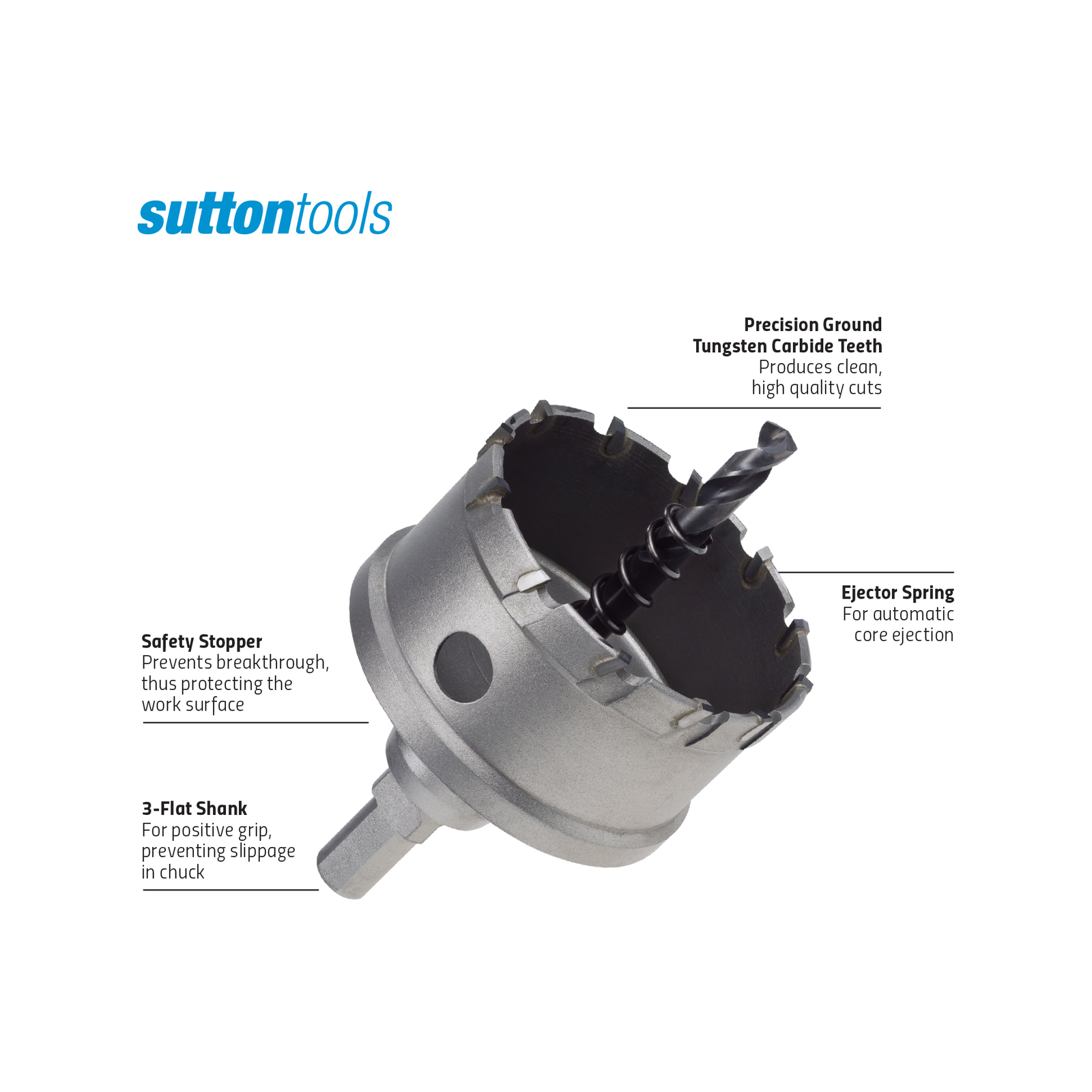 Sutton Tools 20mm TCT Holesaw Bunnings Australia