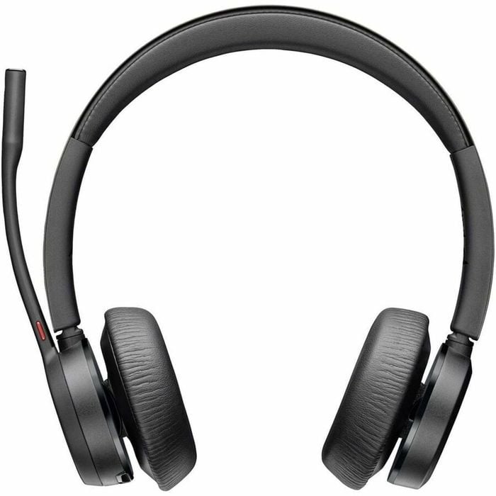 Poly Voyager 4300 UC 4320 Wireless On-ear, Over-the-head Stereo Headset ...