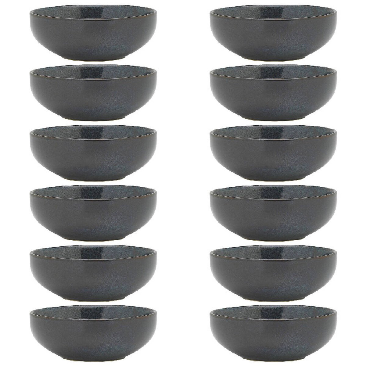 12PK Ecology Element Stoneware Bowl Tableware 11cm - Raven - Bunnings ...