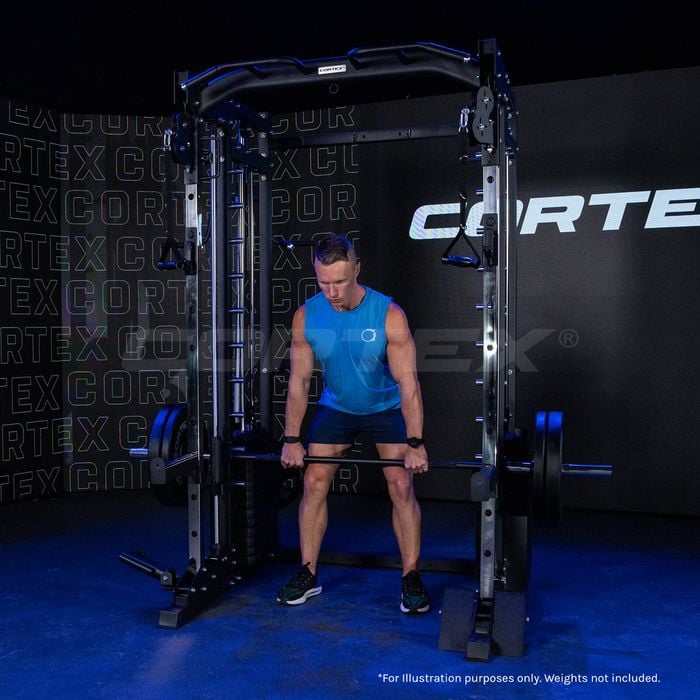 CORTEX SM25 Multi Gym (Dual Stack Functional Trainer, Smith Machine ...