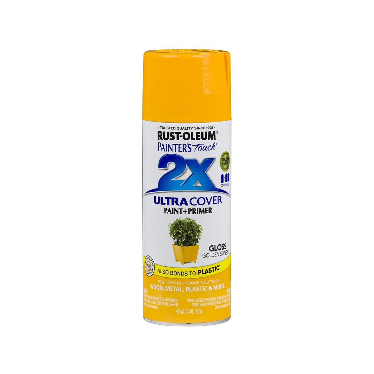 Rust-Oleum 340g Golden Sunset Gloss 2X Ultra Cover Spray Paint ...