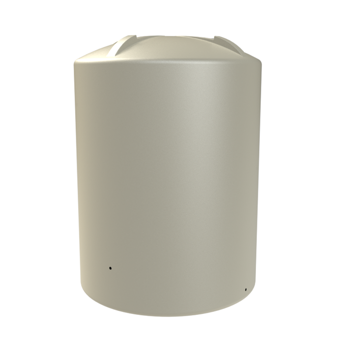 Melro Tanks 3500L Smooth Cream Round Poly Water Tank - Bunnings Australia