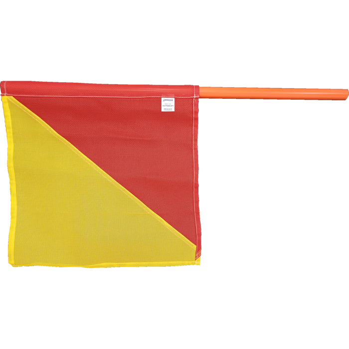 Pinnacle Signage Premium Mesh Type Oversize Flag with Flexible Plastic ...