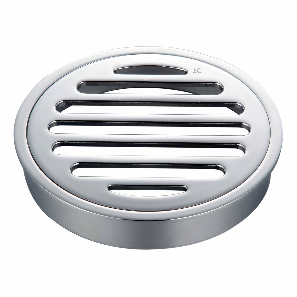 Kinetic 100mm Chrome Plated Round Floor Grate - Bunnings Australia