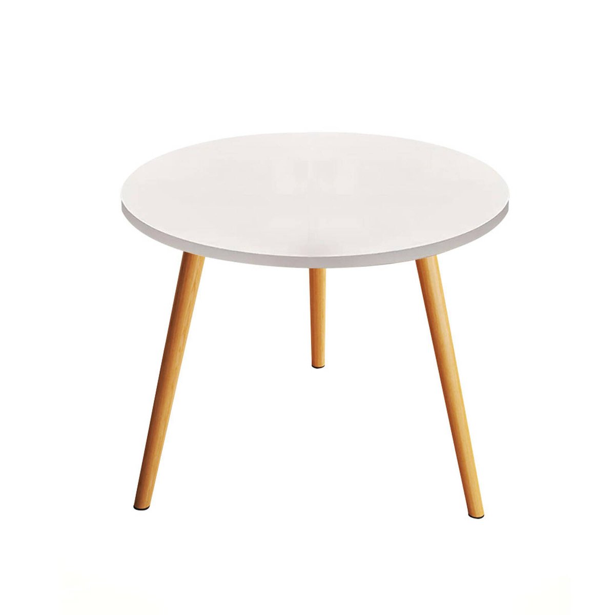 SOGA 60x60 White Side Table - Bunnings Australia