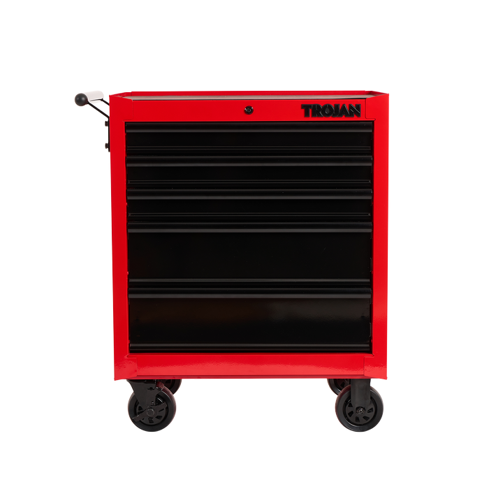Trojan 26" 5 Drawer Tool Trolley - Bunnings Australia