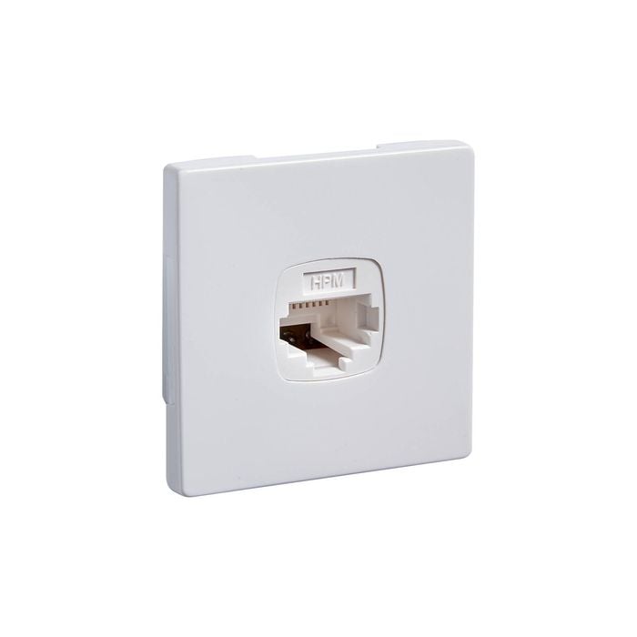 Legrand Como White Cat6 UTP Right Side RJ45 Jack - Bunnings Australia