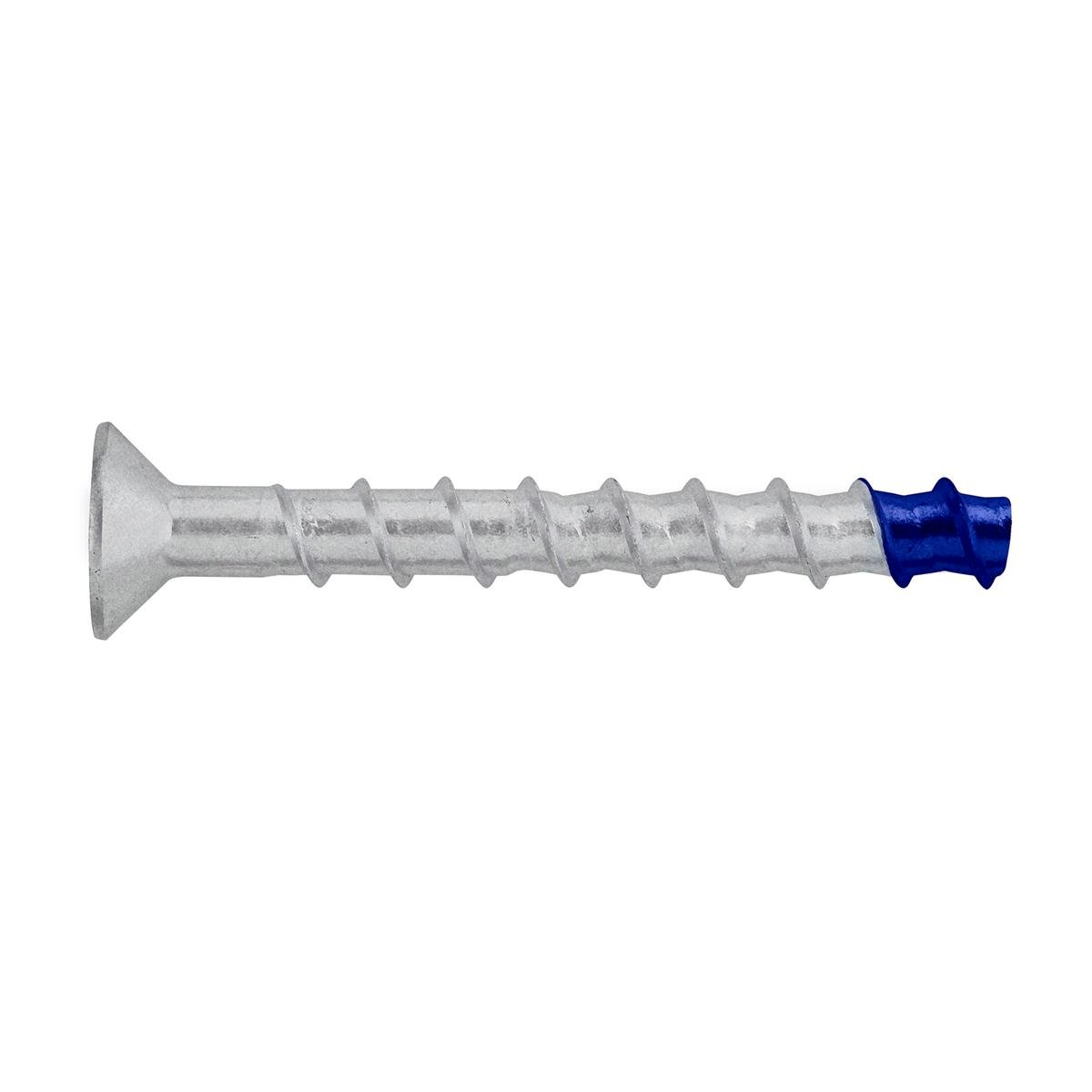 DeWALT 12 x 100mm Blue Tip Galvanised Countersunk Screw Bolt - 25 Pack ...