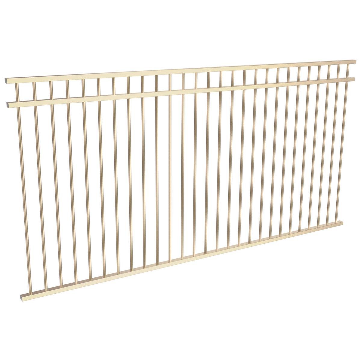 ProtectorAl 2400 x 1200mm Primrose Aluminium Pool Fence Panel DTR All ...