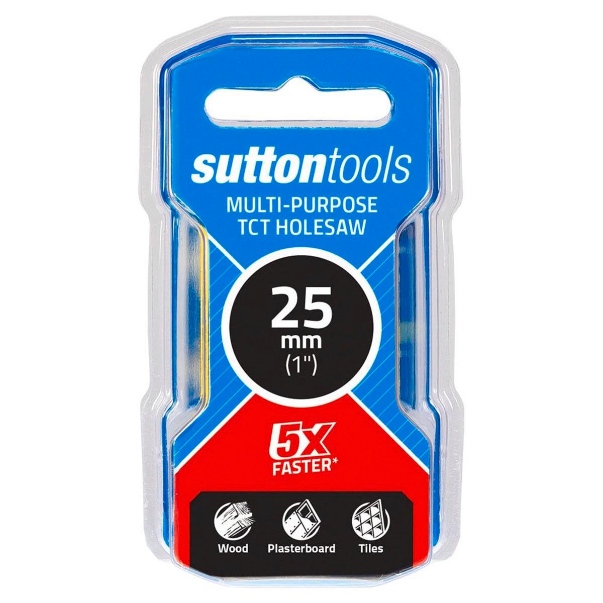 Sutton Tools 25mm TCT Multi-Purpose Holesaw - Bunnings New Zealand