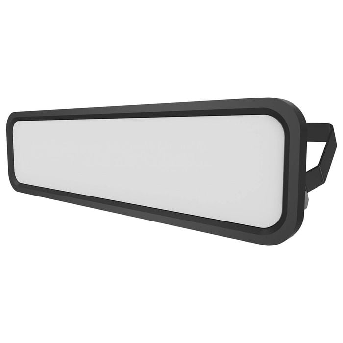 DETA 30W LED Slim Profile Security Flood Light - Black Finish ...