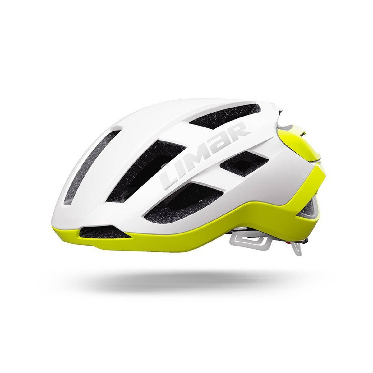 Limar Air Star Road Bicycle Helmet Matte White/Yellow 53-57cm Medium ...