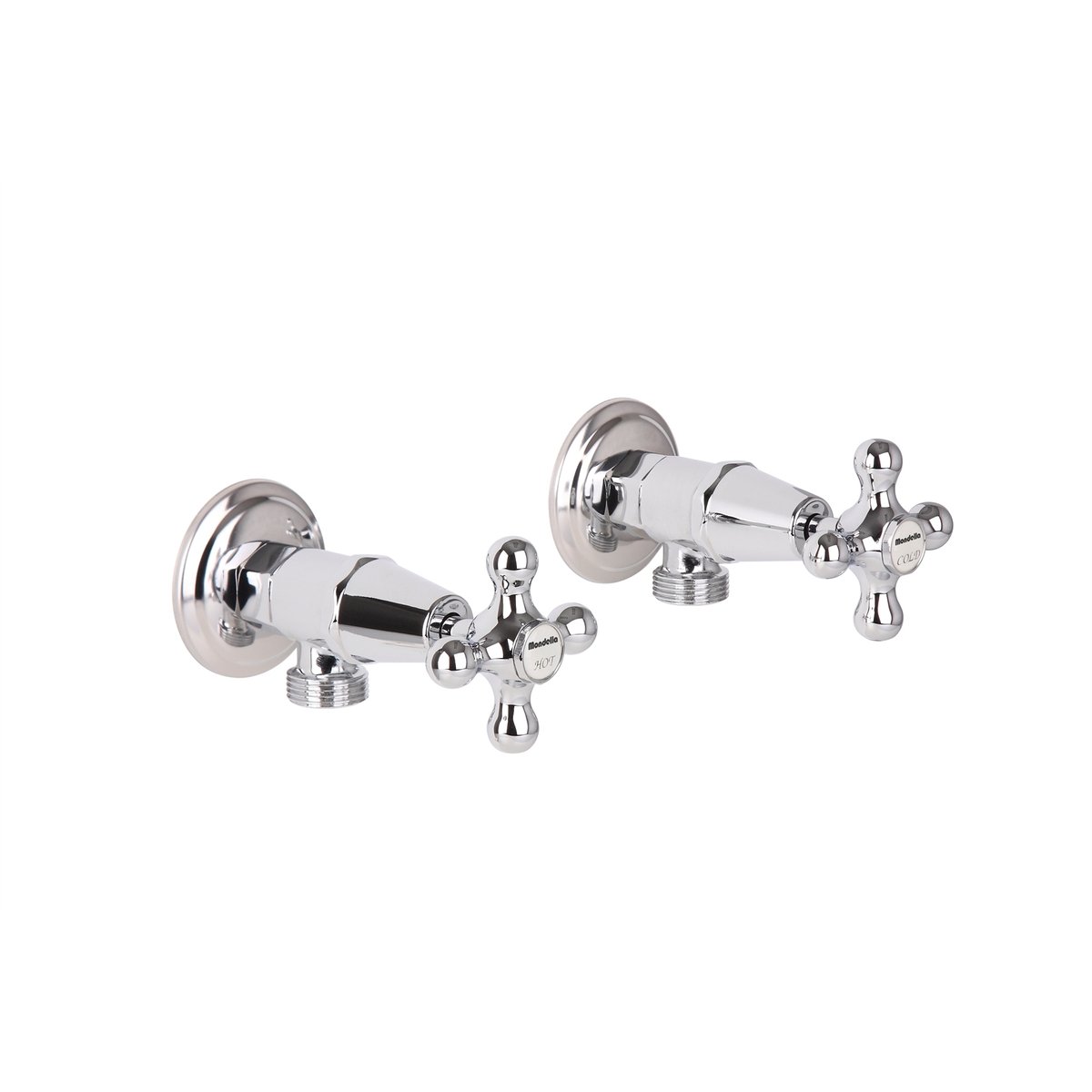 Mondella Chrome Maestro Cross Washing Machine Tap Set - Bunnings Australia