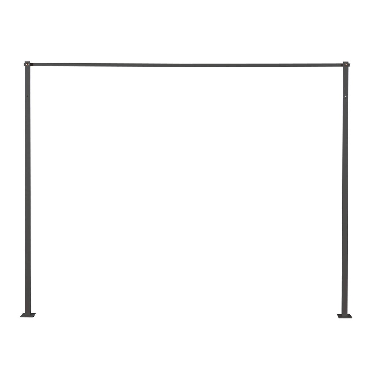 Daytek Light Grey Ground Mount Kit With Base For Mini Fold Down ...