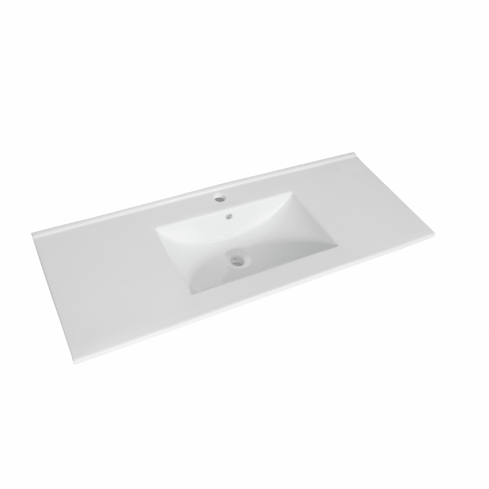 Rococo 1200mm Ceramic Vanity Basin With 1 Tap Hole | Mondella