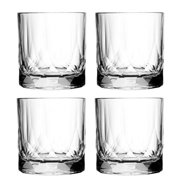 Wiltshire Salute Double Rock 350ml Set of 4 - Bunnings Australia