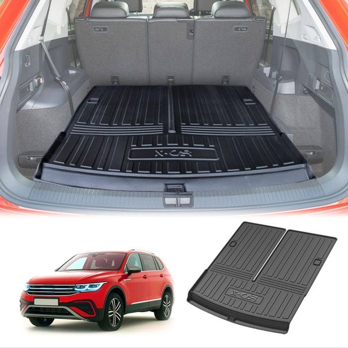 Boot Liner for Volkswagen VW Tiguan Allspace 7-Seater 2018-2024 Cargo ...