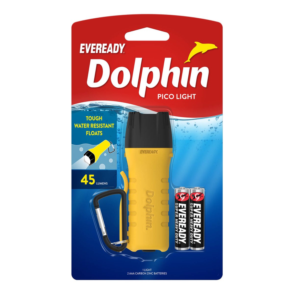 Eveready 45 Lumens Dolphin Pico Pocket Torch - Bunnings New Zealand