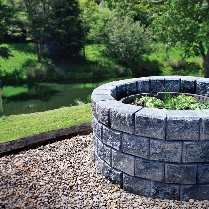 Firth Retaining - Ezi Wall - Retaining Block (Natural) 160 x 140 x ...