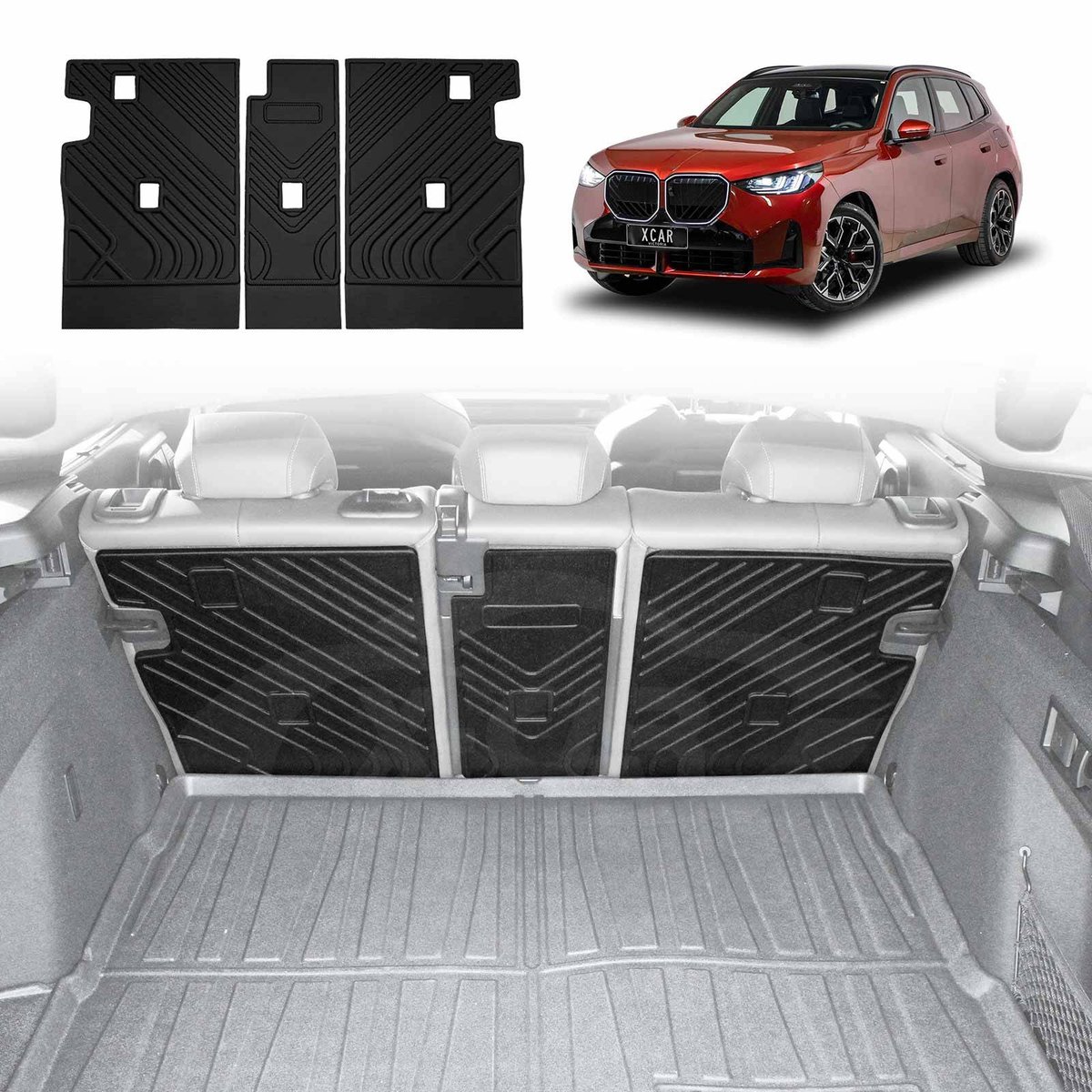 Back Seat Protector for BMW X3 G45 Series 2024-Onwards All Weather ...
