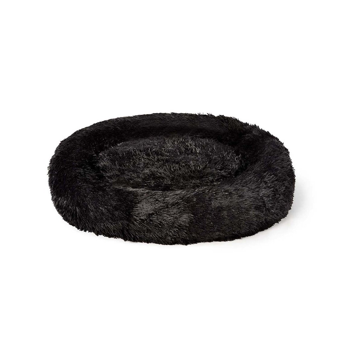Fur King "Aussie" Calming Dog Bed | 115 CM - XL Black - Bunnings Australia
