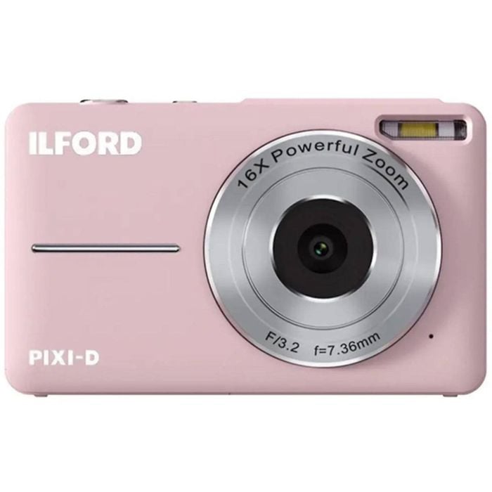 Ilford Pixi-d Compact Digital Camera - Pink - Bunnings Australia