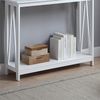 Sarantino Grace A-Frame Console Table - White - Bunnings Australia