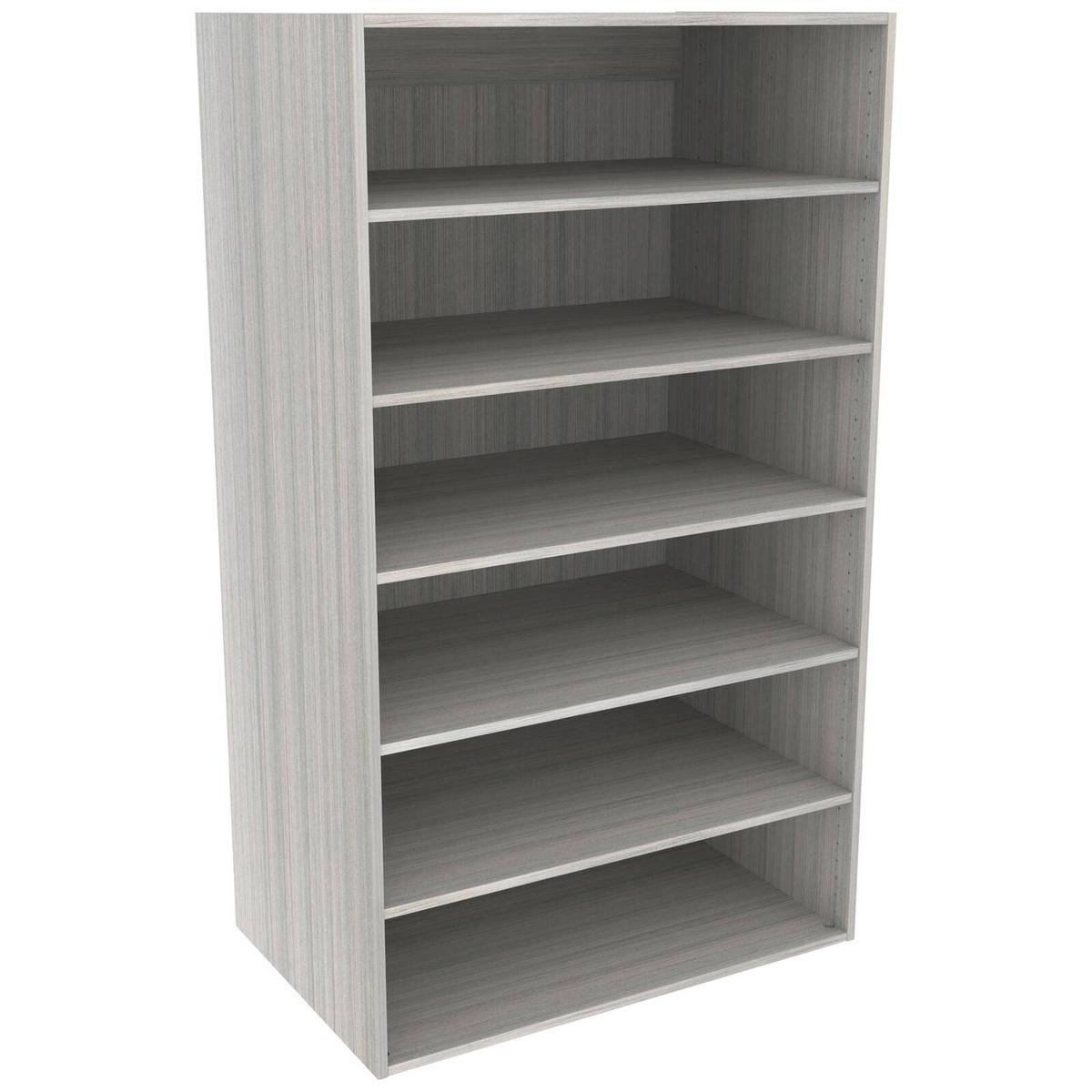 Lugna 1536 x 900 x 580mm Mist Ready to Assemble Robe Insert 5 Shelf ...