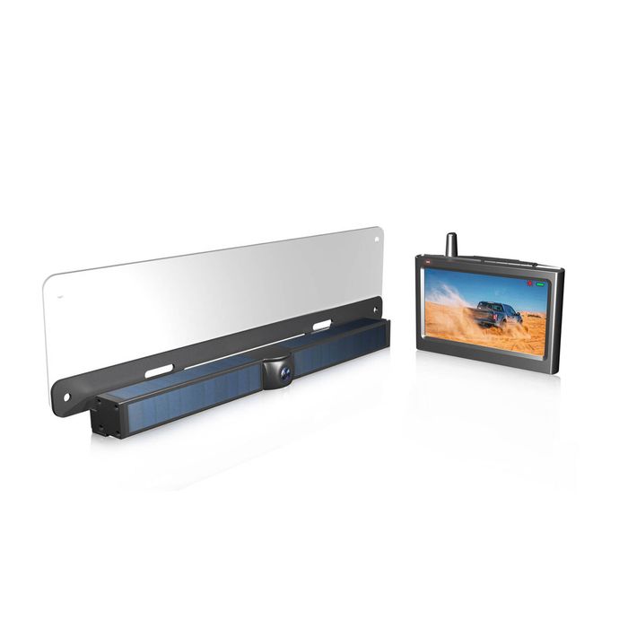 Laser Solar Reversing Camera Kit With Monitor - Bunnings Australia