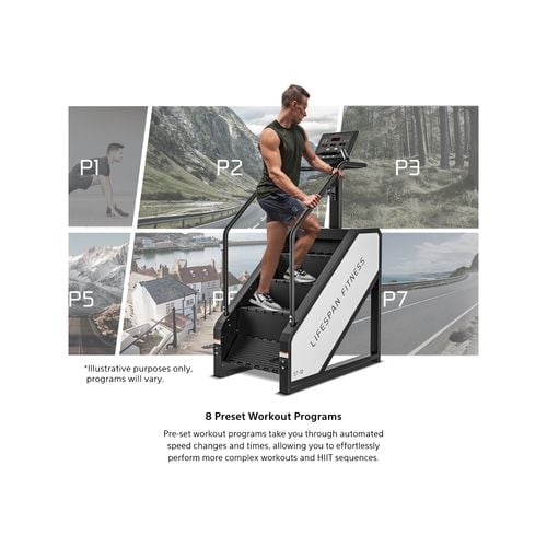 Lifespan Fitness ST-10 Stair Climber 3 Level Stepmill Machine ...