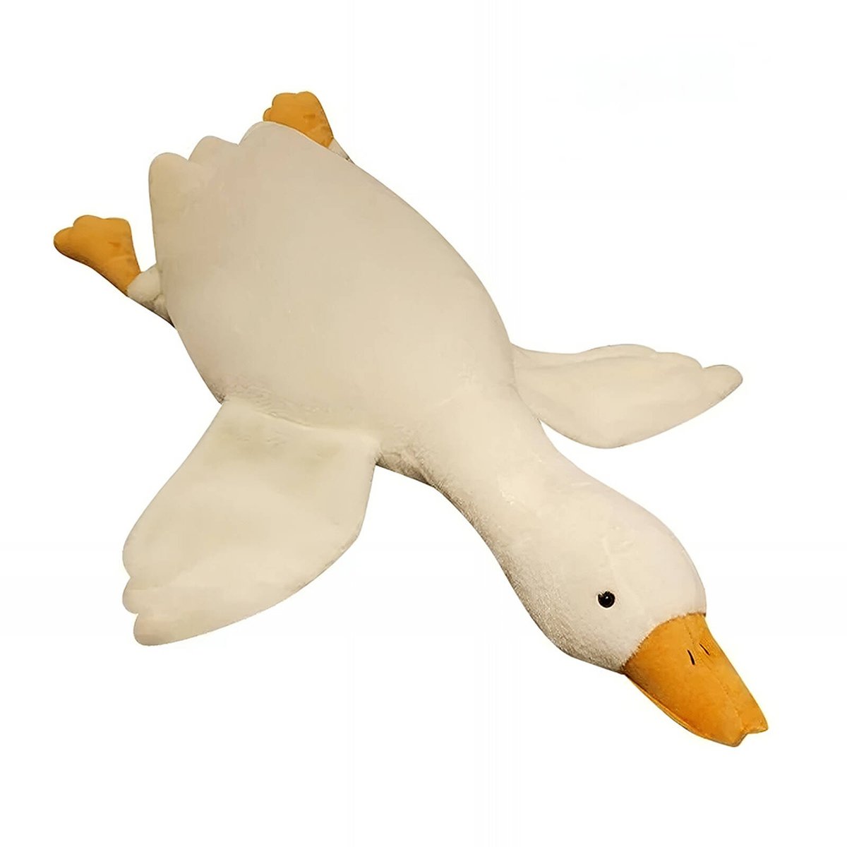 Anypillow Side Sleep Body Pillow Cute Huge White Goose Stuffed Animal ...