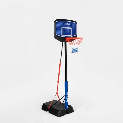 Kids' Adjustable (1.6m to 2.2m) Basketball Hoop on Stand K900 - Blue ...