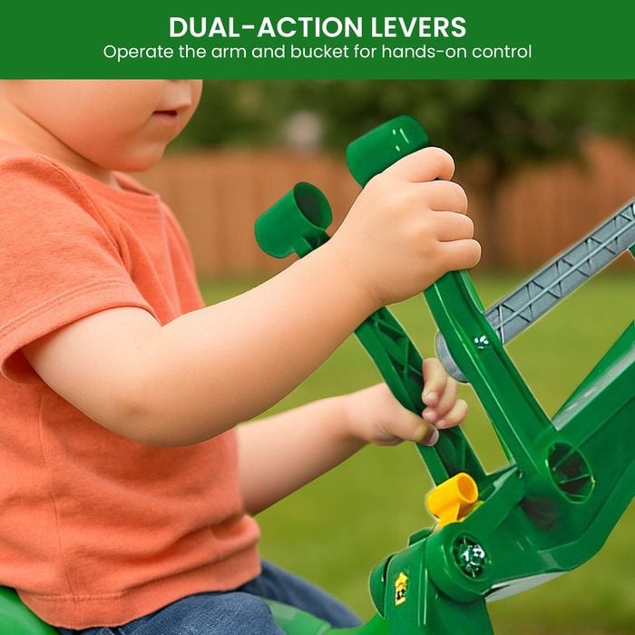 John Deere Rolly XL Kids Ride On Digger 3-5y - Bunnings Australia