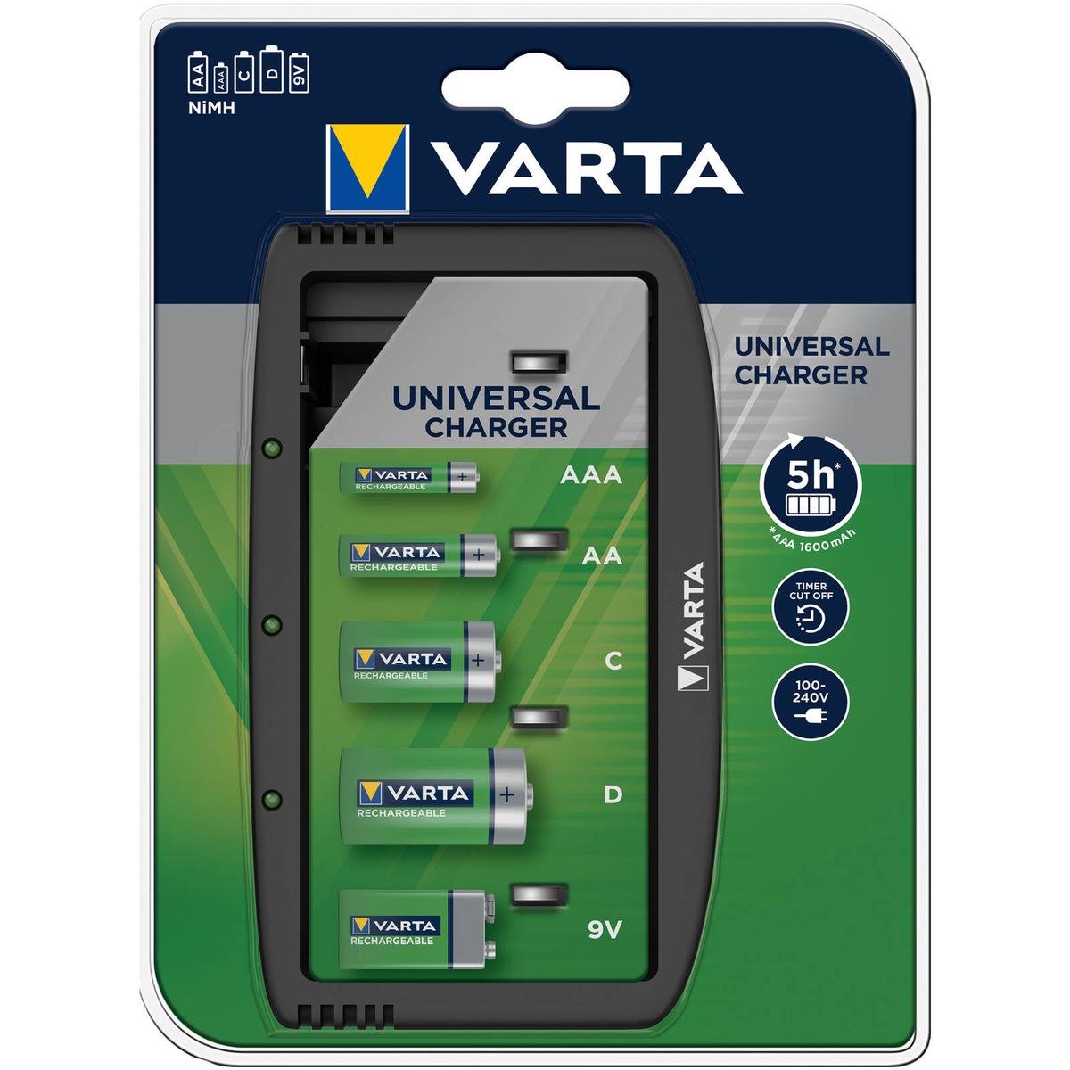 Varta Universal Battery Charger - Bunnings Australia