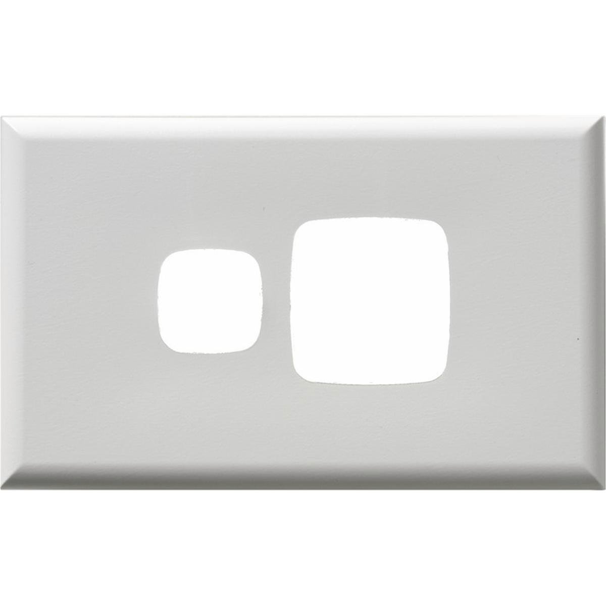 HPM EXCEL Single Powerpoint Coverplate - White - Bunnings Australia