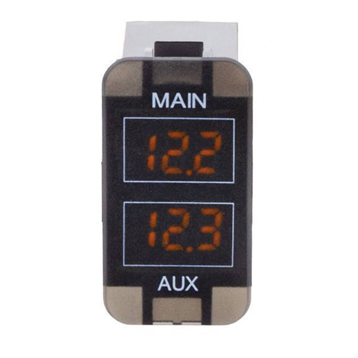 Hulk Toyota Early Dual DC Voltmeter Amber Illumination 12v 39 x 21mm ...